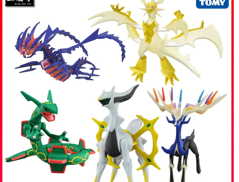 Tomy Pokemon Action Figure Eternatus Zoroark Palkia Rayquaza Large ...