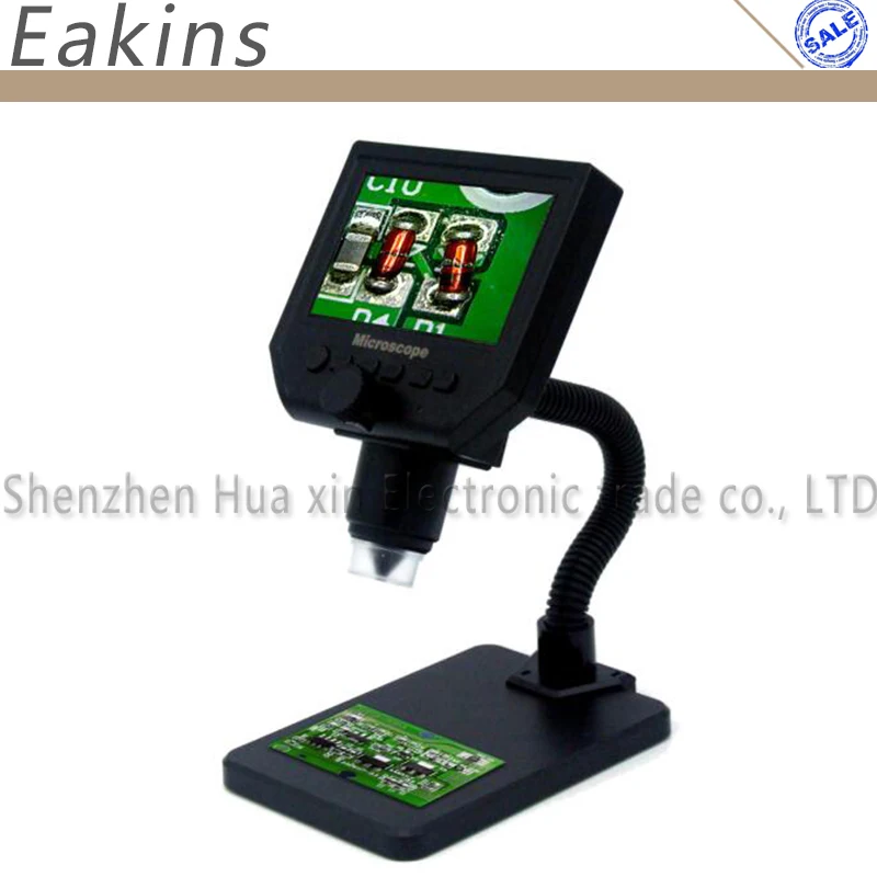 1 600x 3.6MP USB Digital Electronic Microscope Portable 8 LED VGA ...