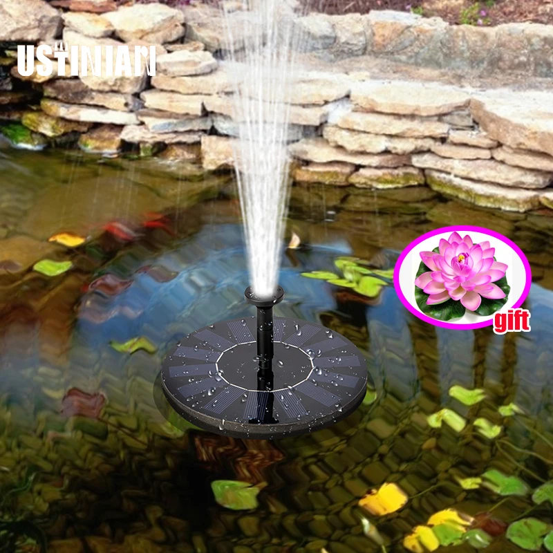 Other Home & Living - Decorative Solar Water Fountain Floating Solar ...