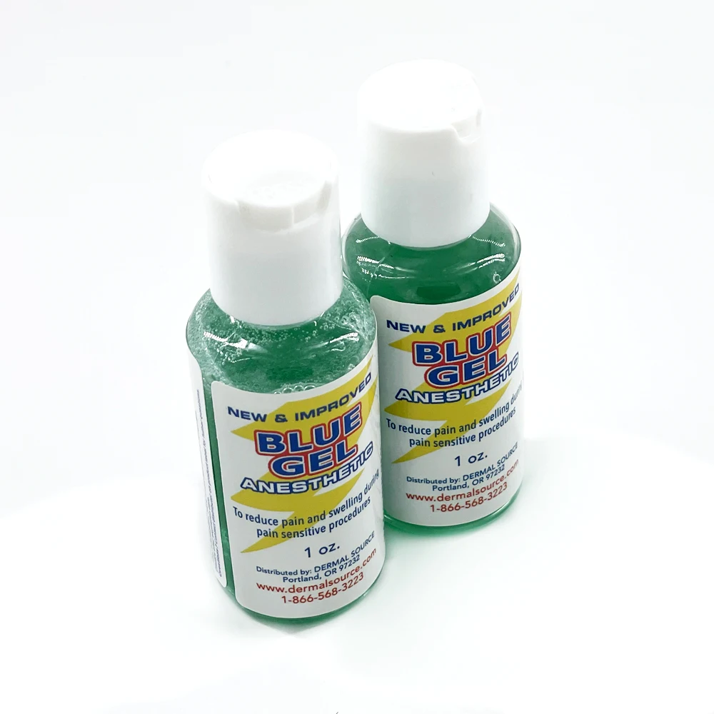 Blue Gel Anesthetic