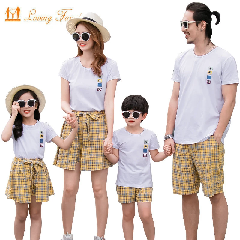 Conjuntos Familiares A Juego Para Madre E Hija, Camisetas De Padre E ...