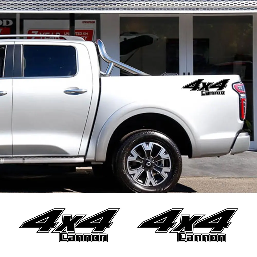 Pickup Rear Bed Side Sticker For GWM Great Wall UTE Cannon X L Truck ...