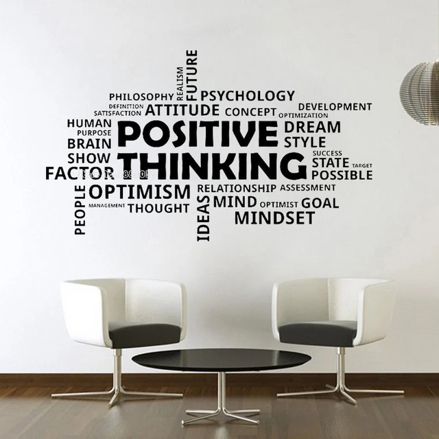 Positive Thinking Wall Photos