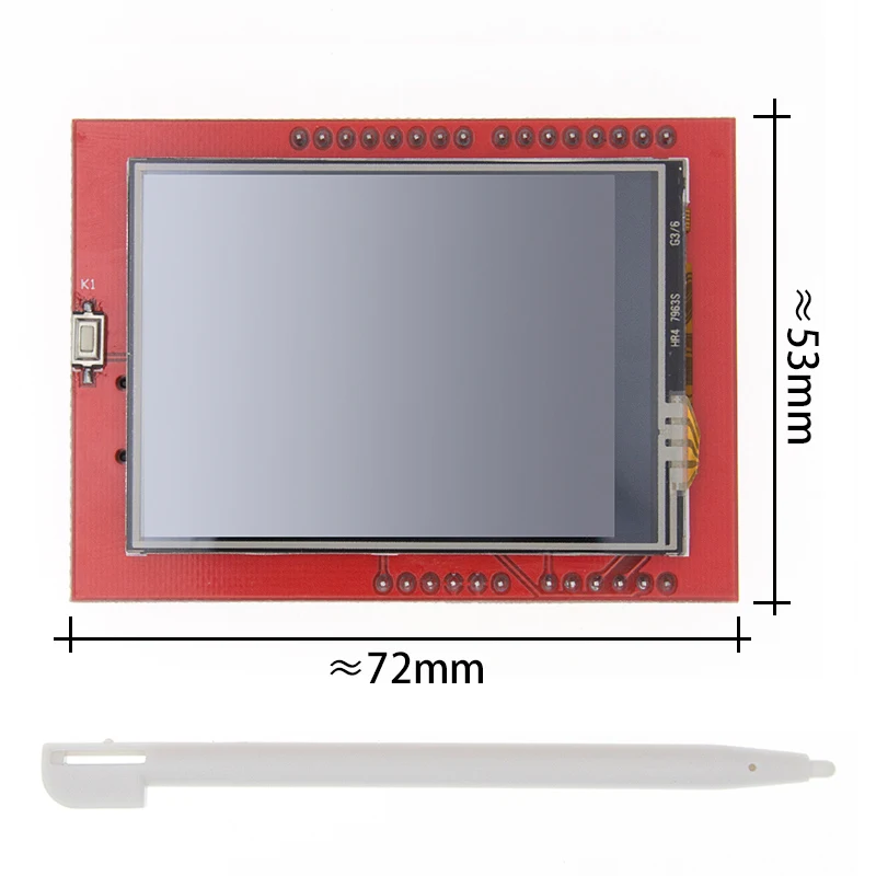 Módulo lcd tft 2.4 polegada tft lcd tela para arduino uno r3 placa e suporte mega 2560 com gif ...