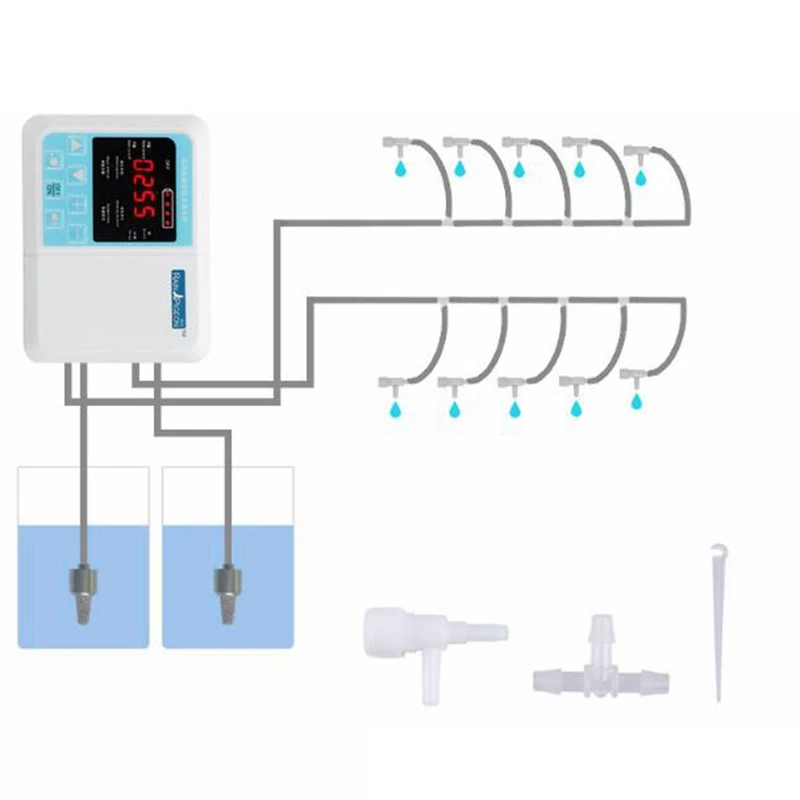 Adjustable Drip Irrigation Device Water Pump Timer System Solar Plant ...