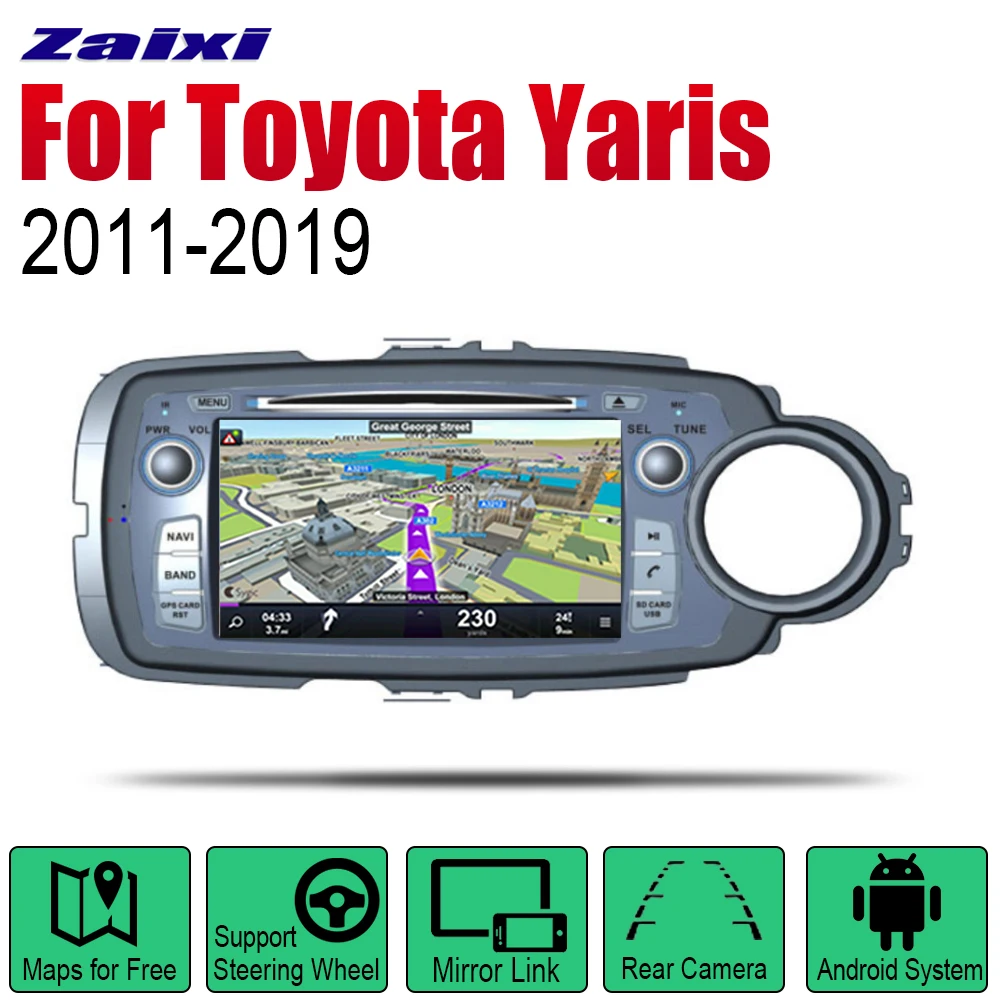 Radio-con-GPS-para-coche-reproductor-Multimedia-con-Android-DVD-para ...