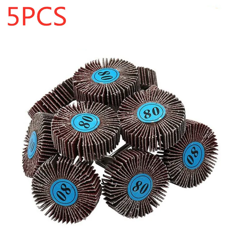 5Pcs-Sandpaper-Sanding-Flap-Wheels-Sanding-Disc-Set-Shutter-Polishing ...