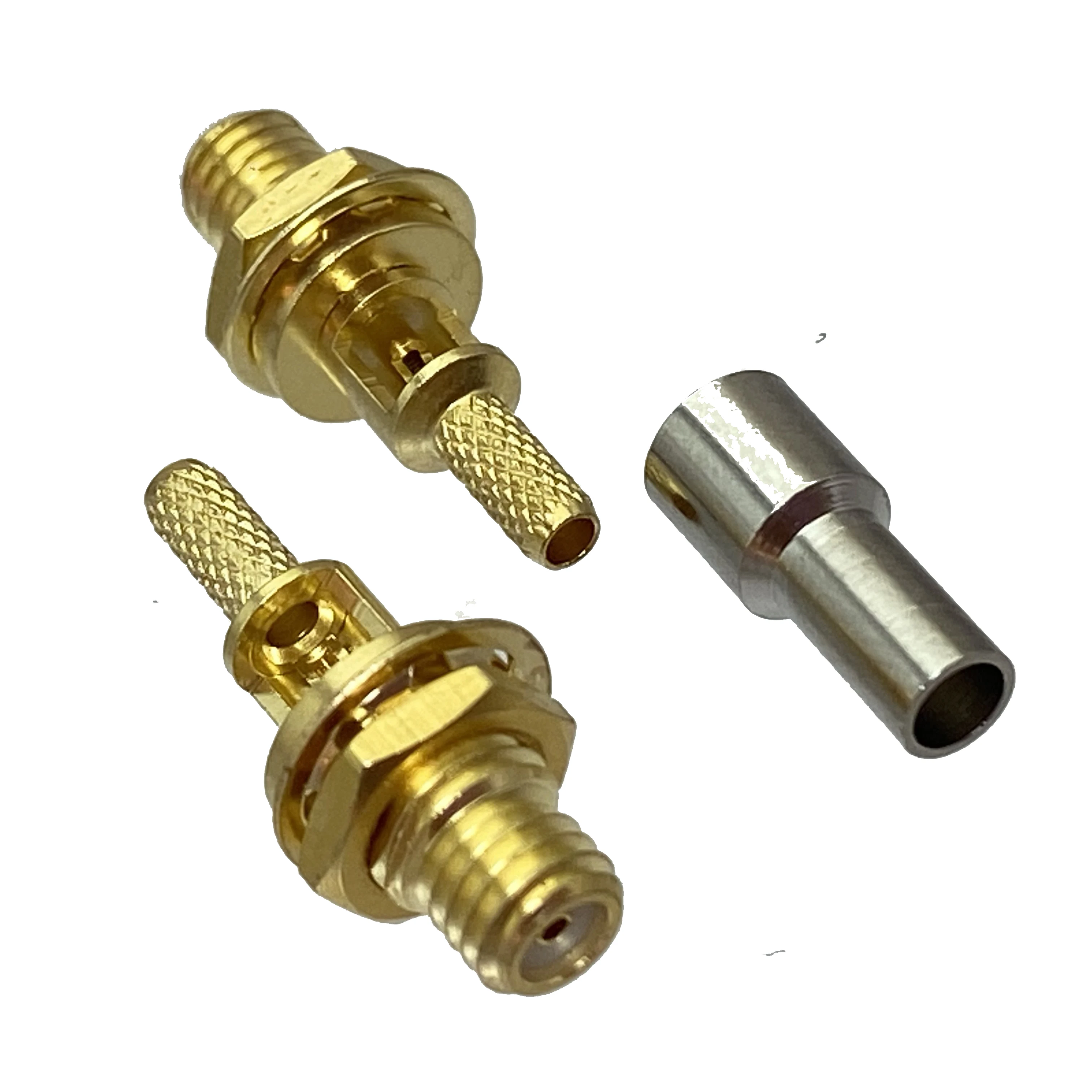 1pce-L5-Microdot-Connector-female-nut-bulkhead-10-32UNF-RG174-RG316-188 ...