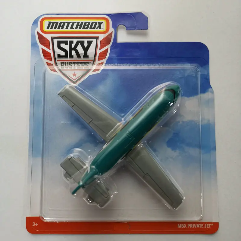 2019 Matchbox plan SKY BUSTERS MBX PRIVATE JET Metal Diecast Model Plan ...