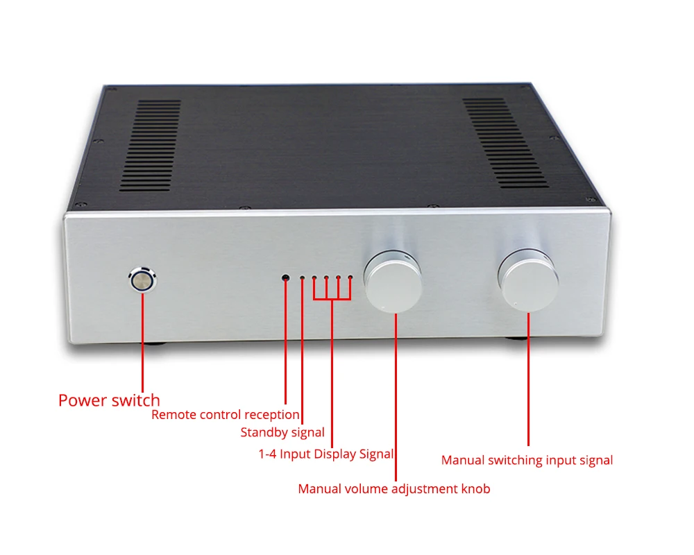 SUQIYA-PRT07B-12AX7 Tube Preamplifier Hi-Fi Amplifier Preamp Tube Pre ...