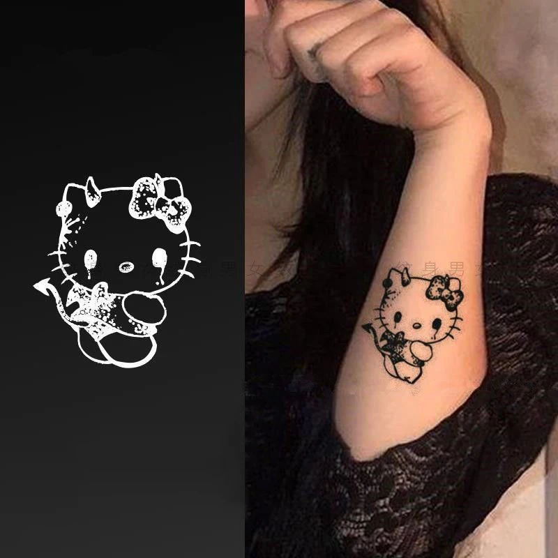Evil Hello Kitty Tattoo