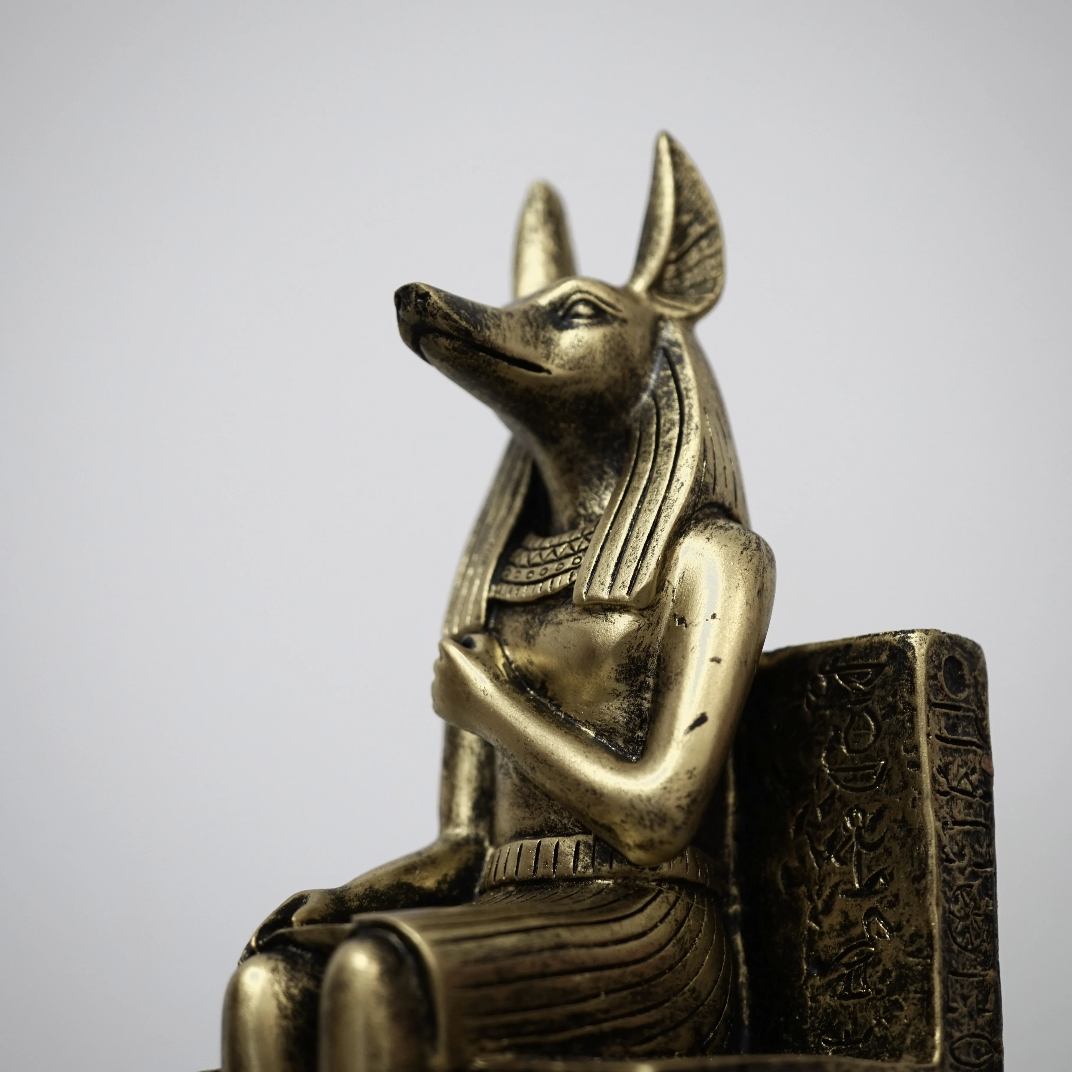 Ancient Egyptian God Anubis Statue