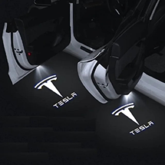 LED Door Welcome Light Projector | All Tesla Models - Tesla League