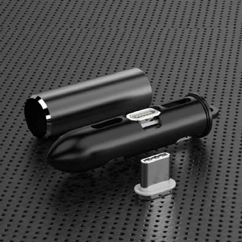 마그네틱 케이블 플러그 박스 C타입 마이크로 Usb C 8 핀 고속 충전 어댑터 휴대폰 마이크로 Usb 자석 충전기 코드