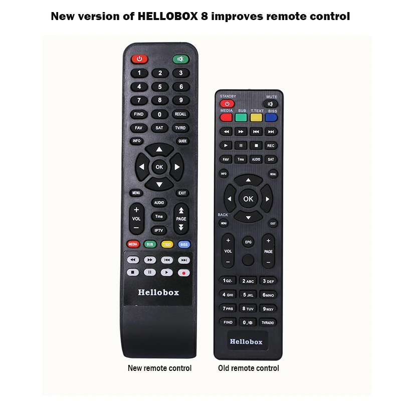 Hellobox 8 new version satellite receiver DVB-T2 DVBS2 Combo-阿里巴巴
