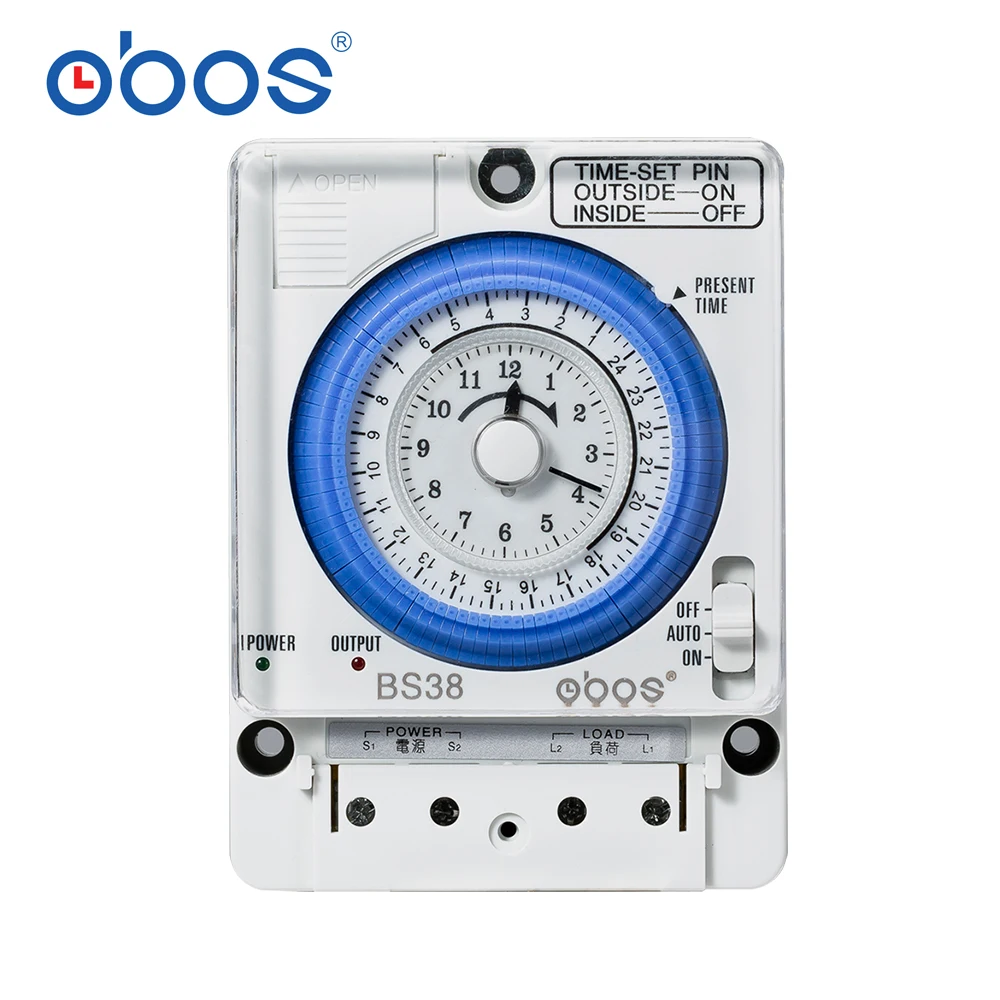 Din-rial-Analog-Timer-switch-relay-LED-indicator-time-switch-power ...