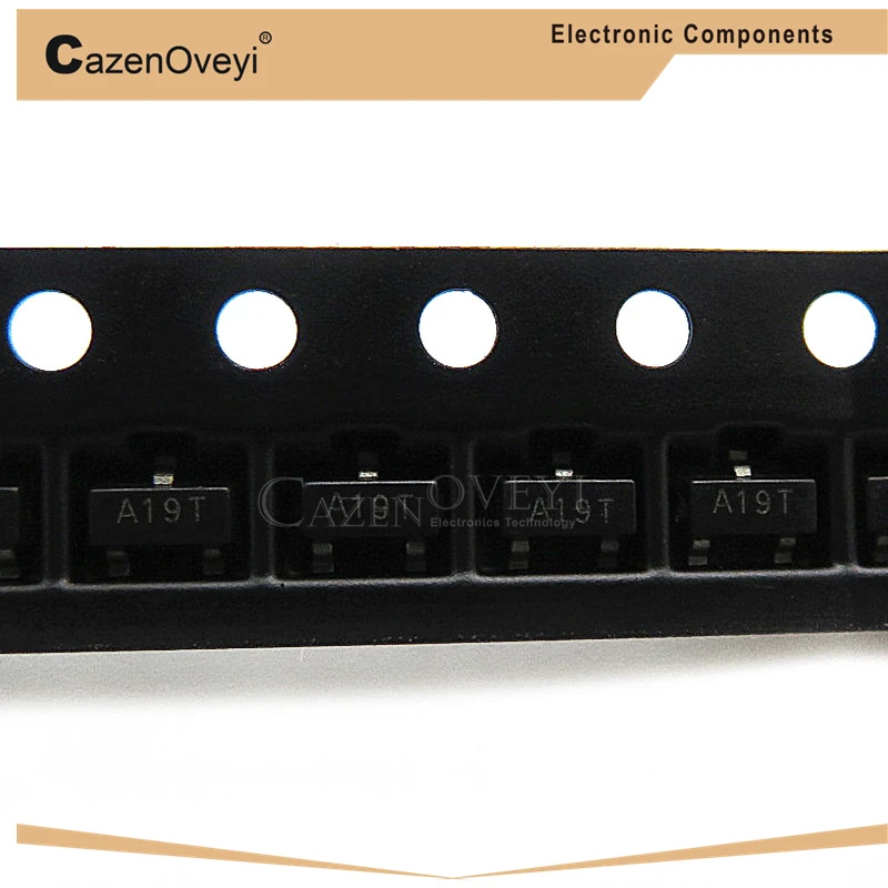 Ao3401a, 100 peças smd p canal 30v 4a (ta) 1.4w (ta) mosfet transistor ...