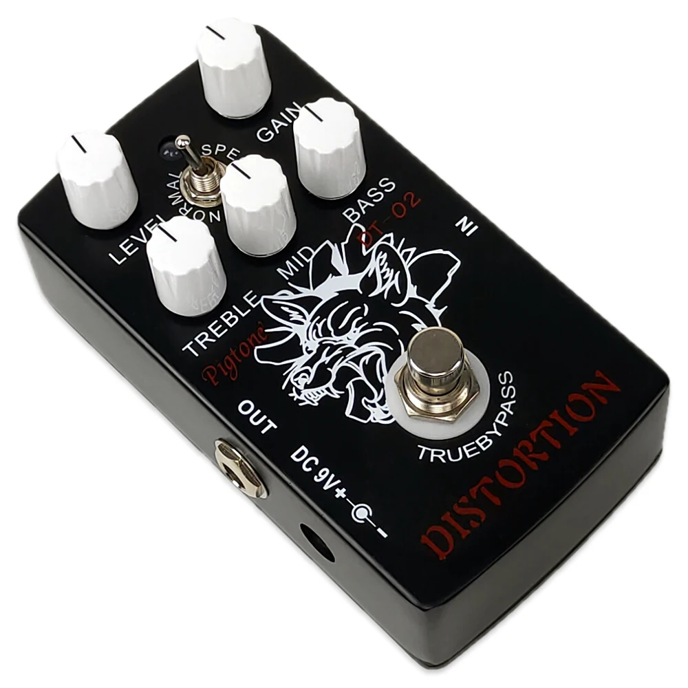 Pigtone-PP-30-Mar-Distortion-Effect-Pedal-Modulator-Electric-Guitar ...