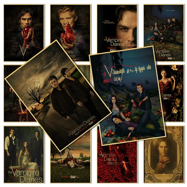 Vampire Diaries Damon Poster