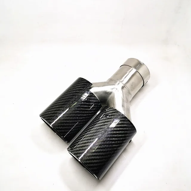 M Performance Carbon Fiber Dual Exhaust Tips for BMW | 80mm outlet