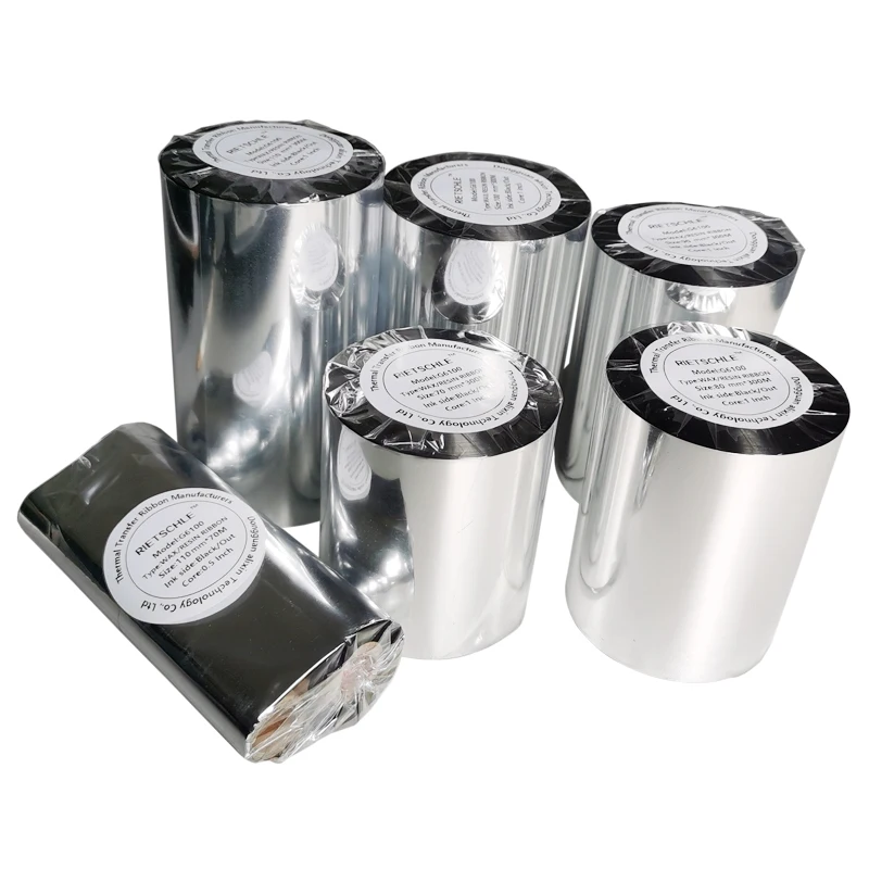 barcode-ribbon-thermal-transfer-ribbon-blend-30-110mmx300M-for-Zebra ...