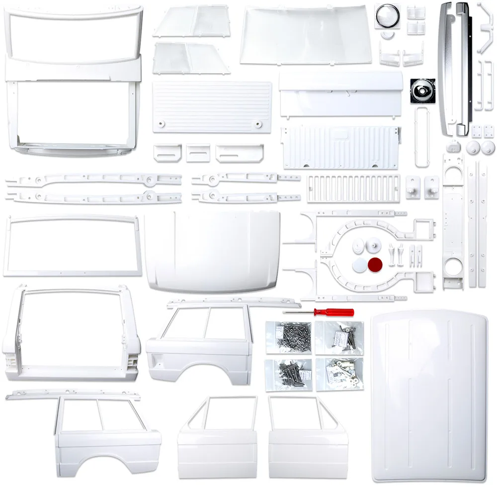 1/10 Scale Classic Range Rover Hard ABS Body Shell Set For Axial SCX10 ...