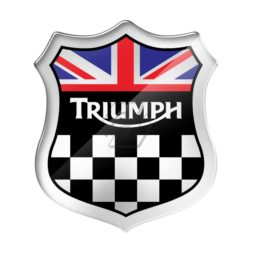 Triumph Motorcycle Logo Union Jack