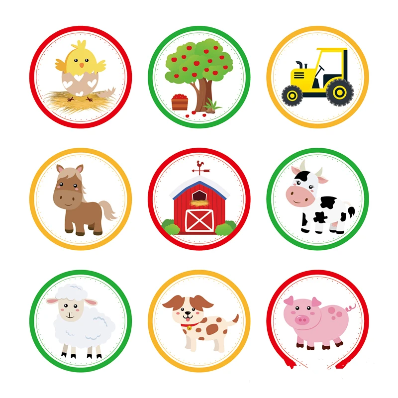 Farm Bottle Labels Farm Animals Printables Farm Animals Personalized ...