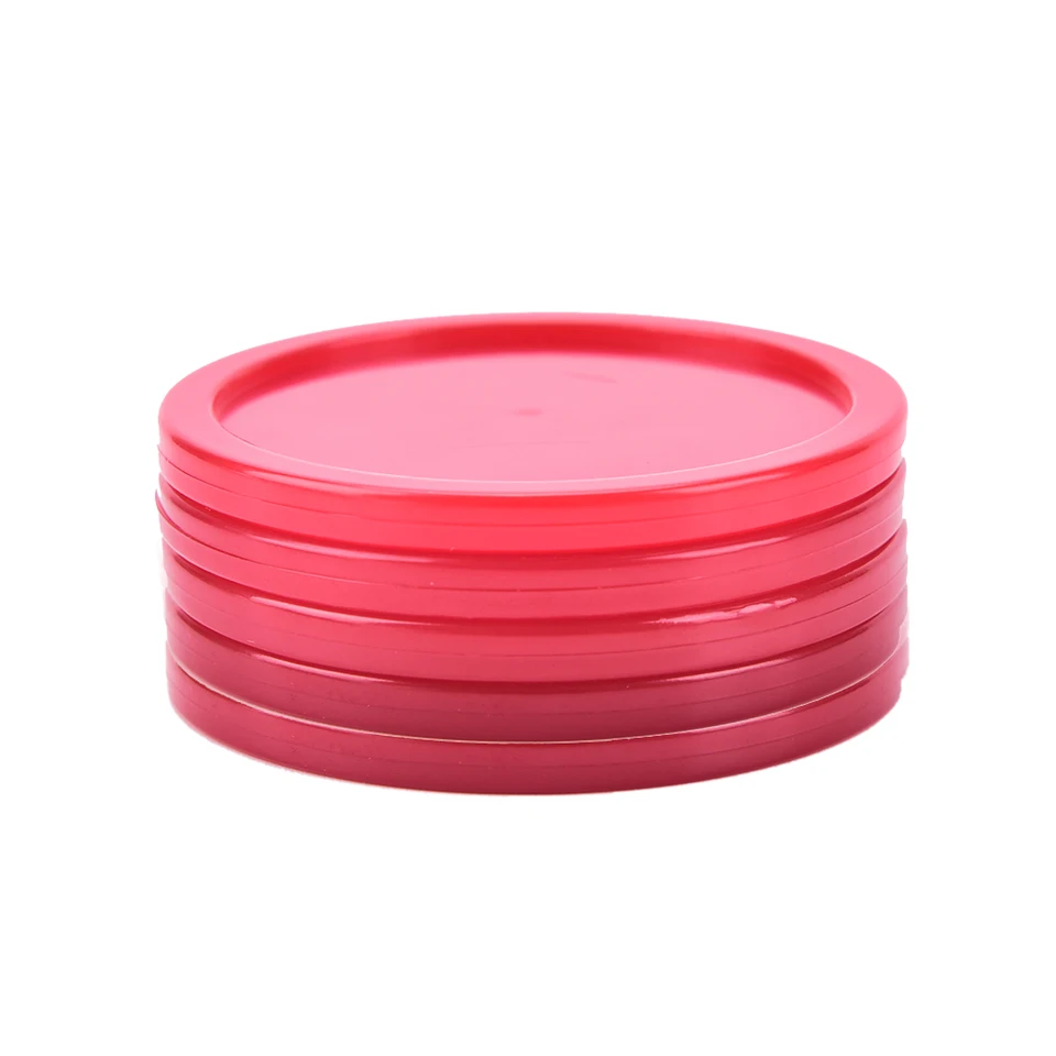 Plinko Chips 10-Pack 2" Air Hockey Pucks (Red) - Perfect For Table ...