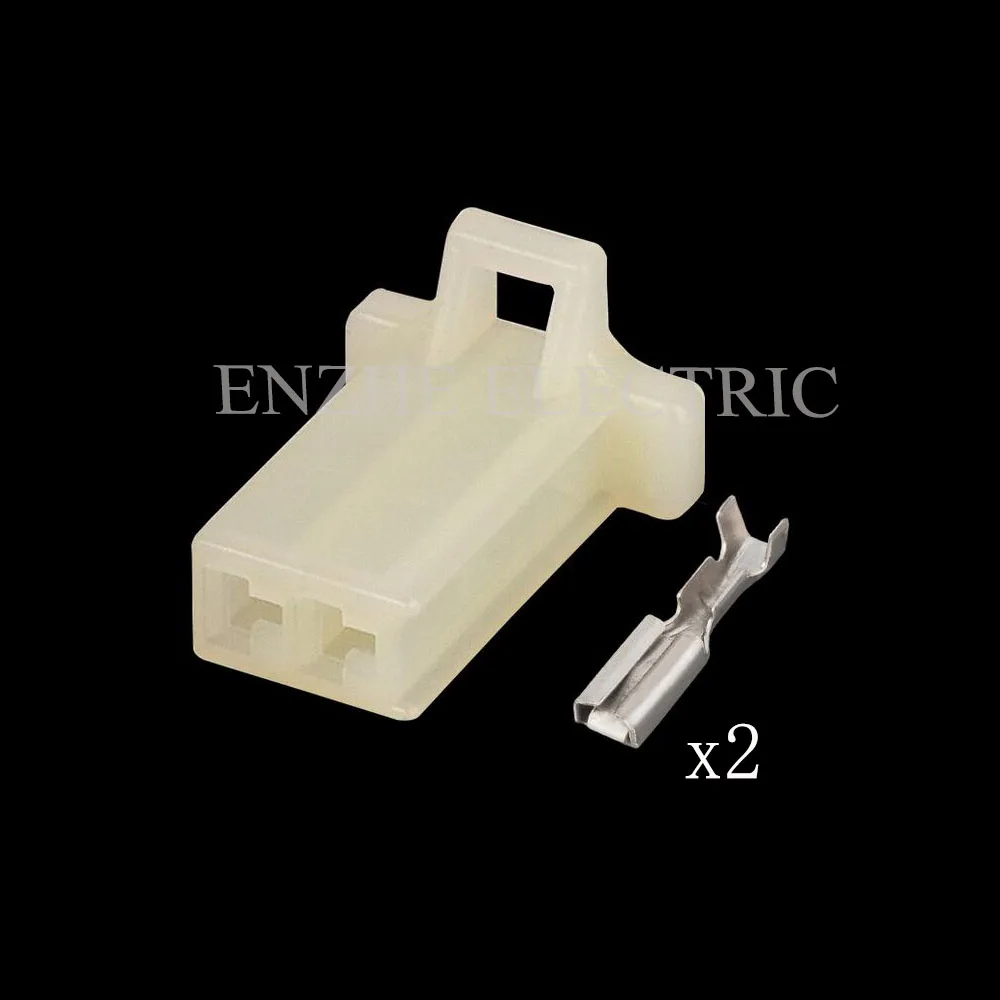 200set 6040 2111 car female wire 2 pin connector Plugs socket Fuse box ...
