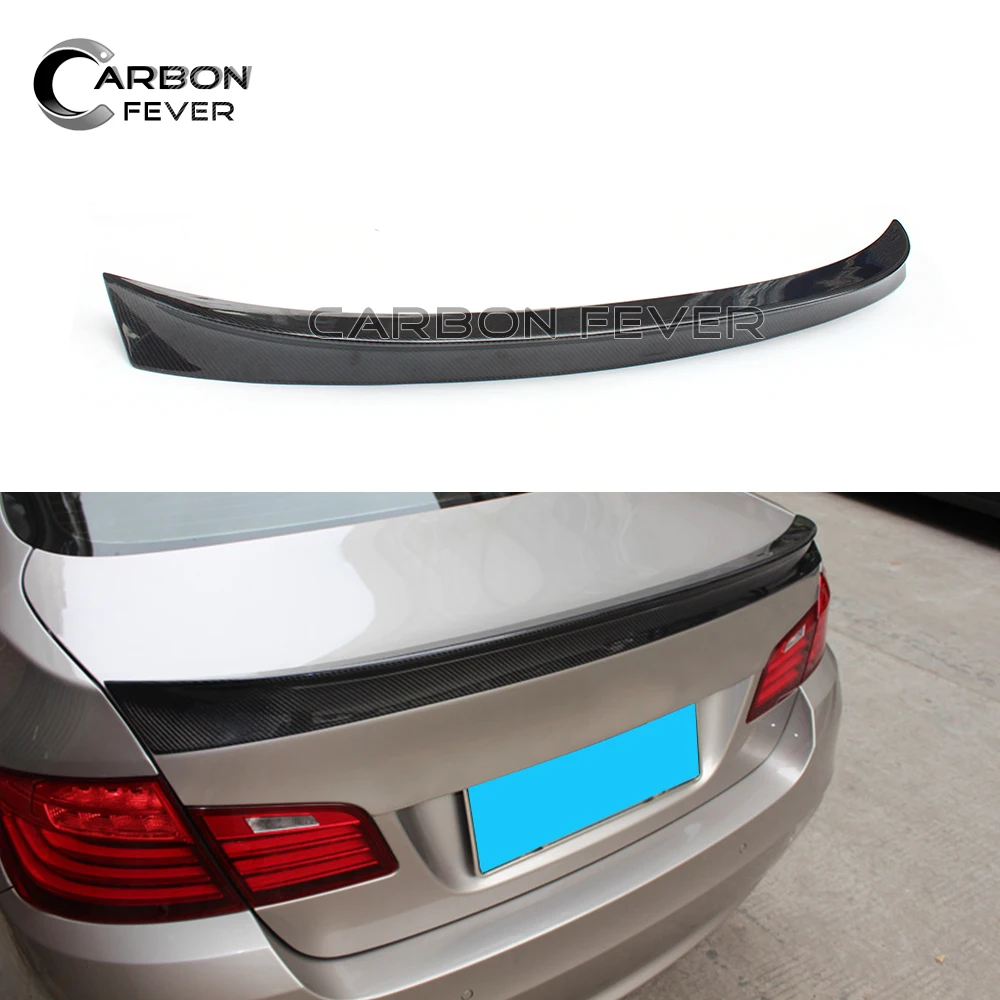 Für BMW F10 F18 Spoiler Hohe Qualität Carbon Faser Auto Heckflügel ...