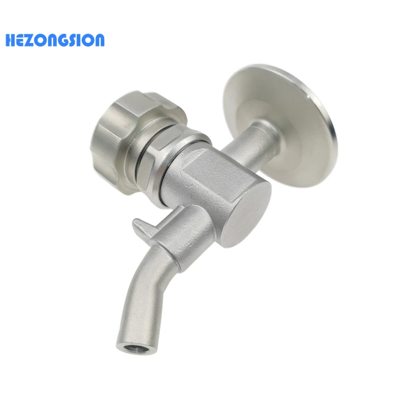 Sanitary Ss316l Stainless Steel 1.5" Tri Clamp Sample Valve With Pig ...