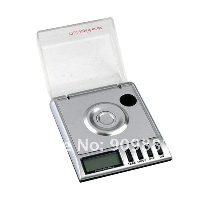 20g 0.001g Mini LCD Digital Scale Diamond Pocket Digital Jewelry Scales ...
