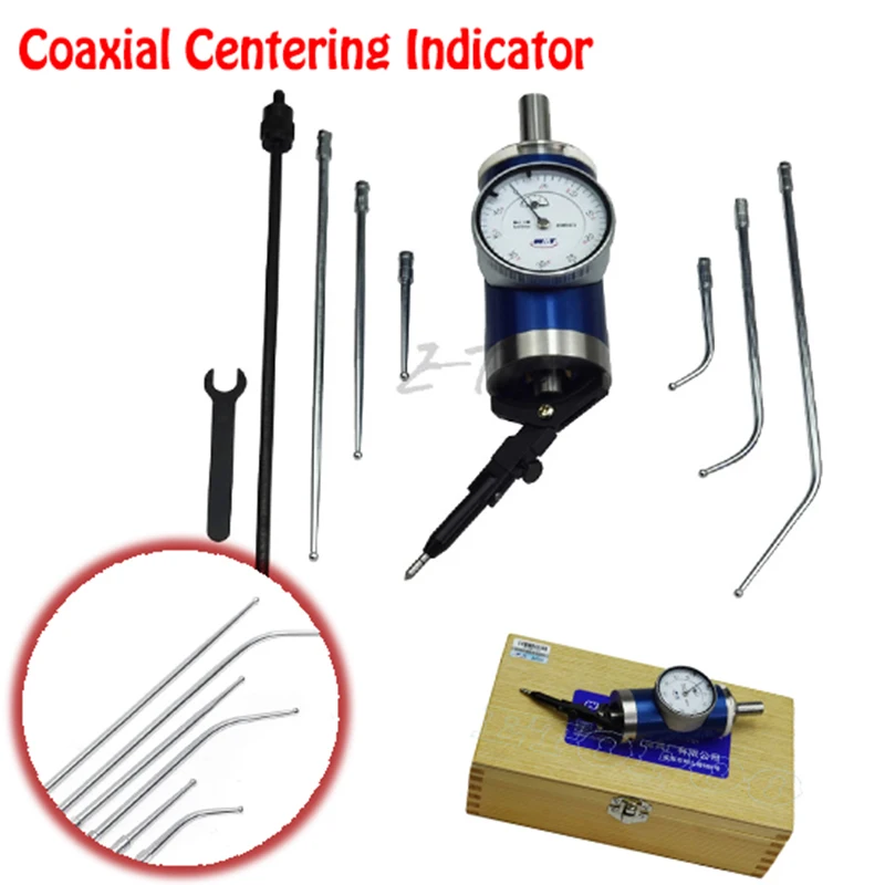 1set Coaxial Centering Dial Test Indicator Set 0-3mm Center Finder ...