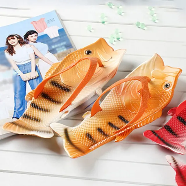 Shoes With Real Fish