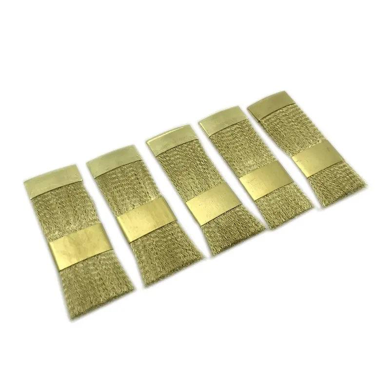 5pcs Burs Cleaning Brass Wire Brush Flat Dental Product For Burs Files ...