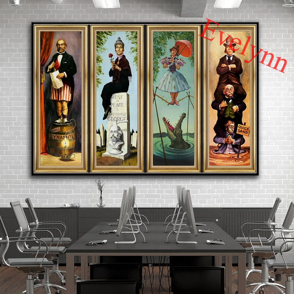 Haunted Mansion Posters Stretch Room