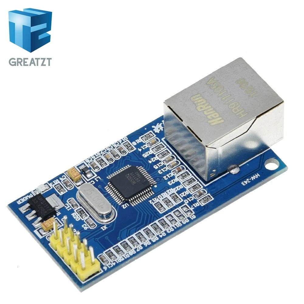 GREATZT W5500 сетевой модуль Ethernet аппаратный TCP/IP 51/STM32 микроконтроллер программы по W5100