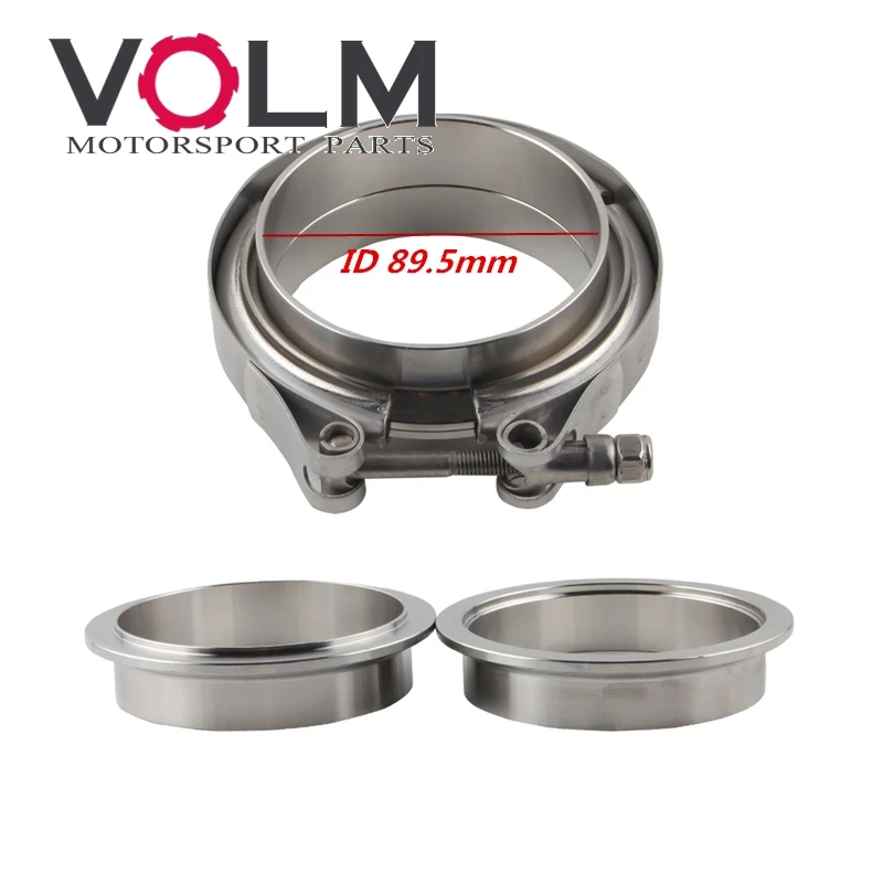 3.5 Inch 76mm Self Aligning Male/female V-band Vband Clamp Cnc ...