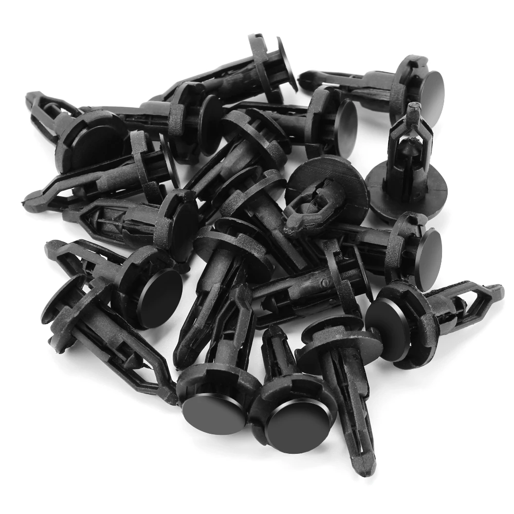 Dodge Challenger Bumper Rivets - Nylon Plastic Retainer Clips, 6mm Hole ...
