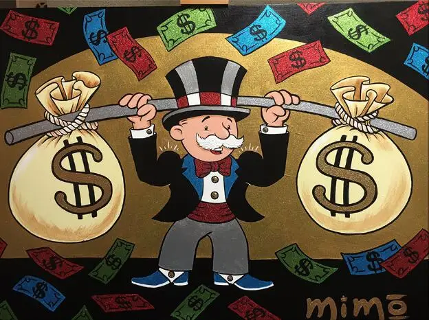 Monopoly Man With Money