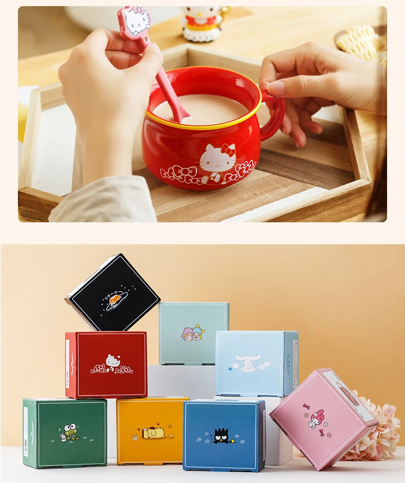 Cartoon Ceramic Embossed Kawaii Mug - KawaiiMerch.com