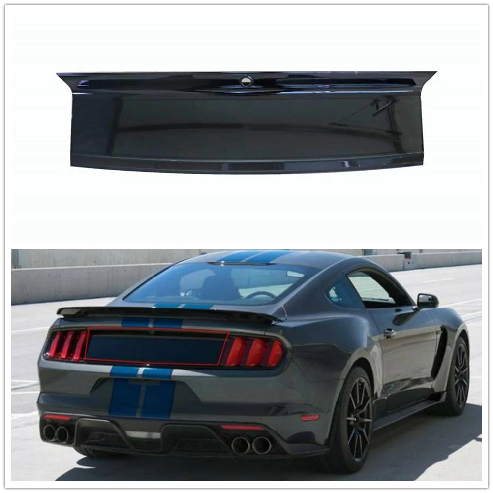 Car Rear Bumper Spoiler Guard Ford 2015-2019 Black Cover Vw - AliExpress