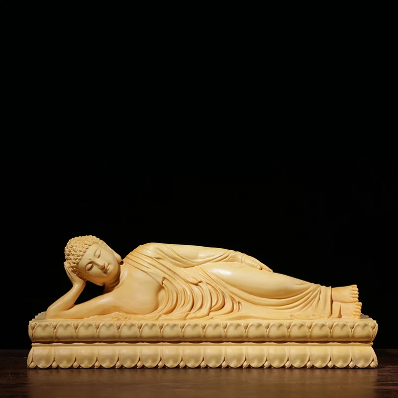 Boxwood-Carving-Buddha-Statue-Feng-Shui-Decoration-Hall-Worship ...