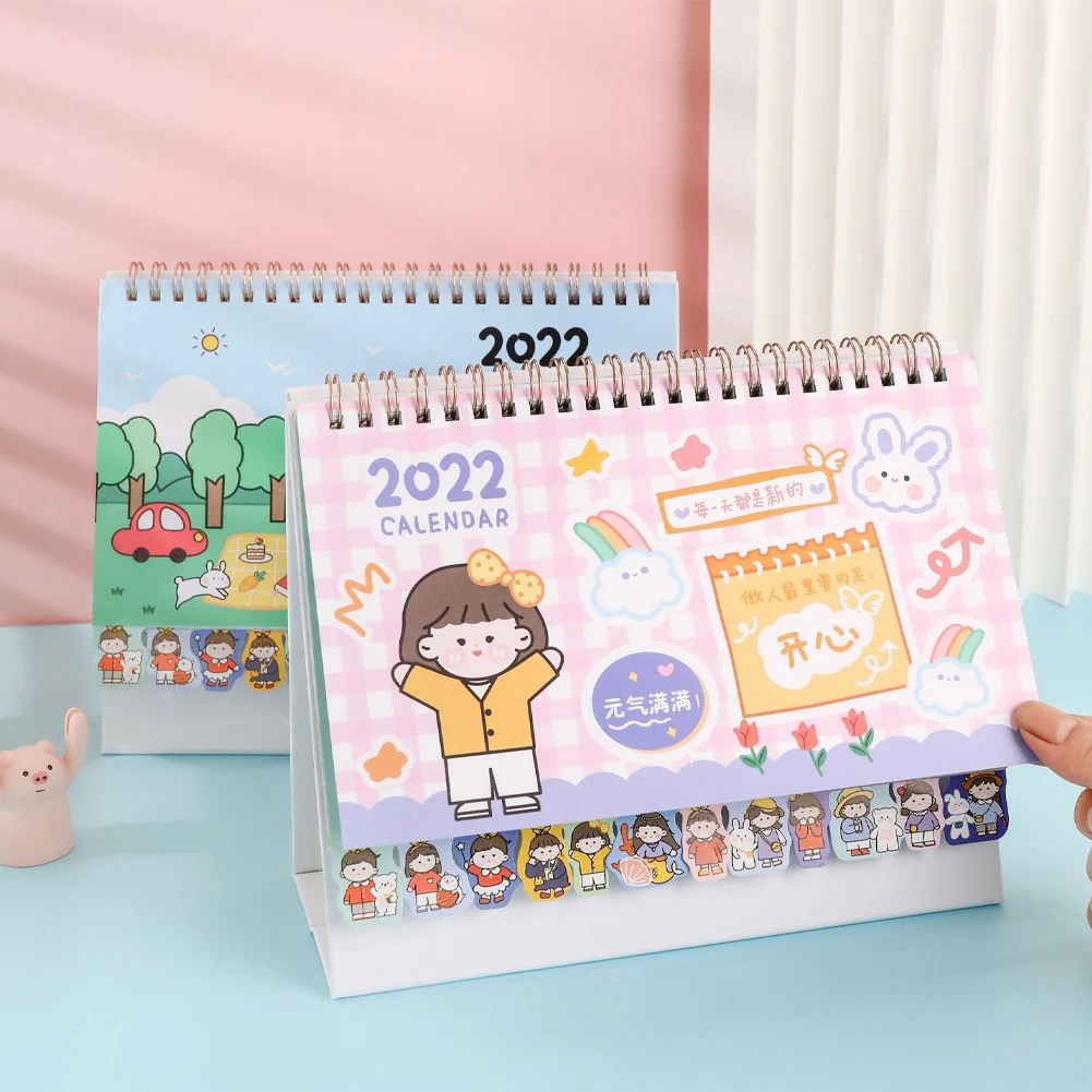 Asian Girl with Envelope 2021 Desk Calendar Paper Paper & Party ...