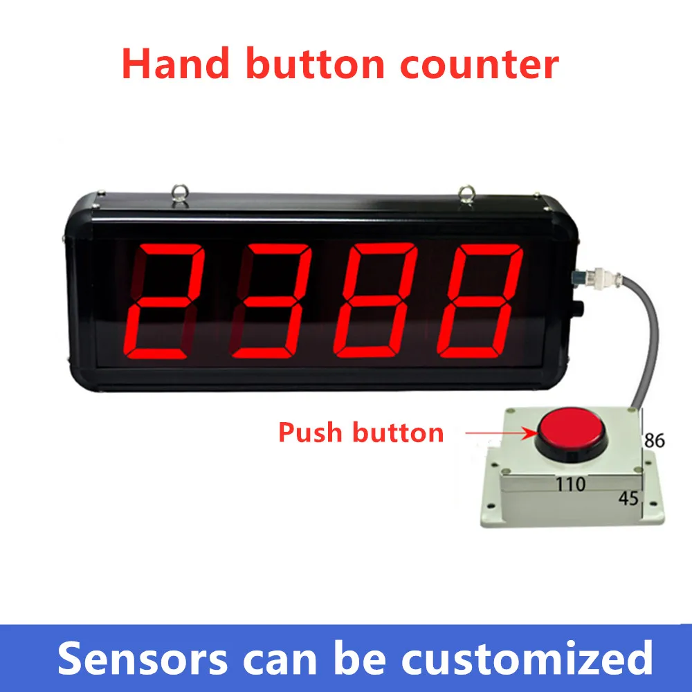 4-digit-hand-press-led-counter-factory-production-workshop-test-count ...