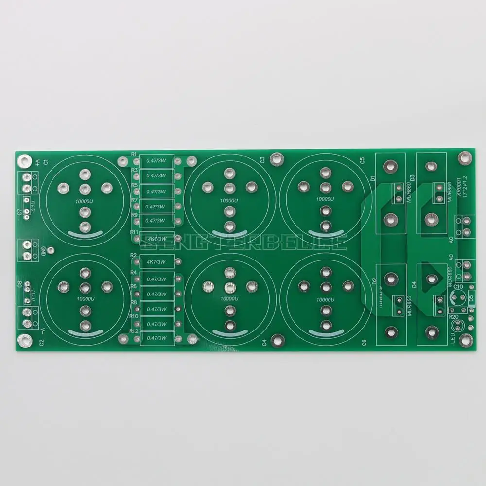 CRC-6-Capacitor-Power-Supply-Rectification-Filter-PCB-For-PASS-Audio ...