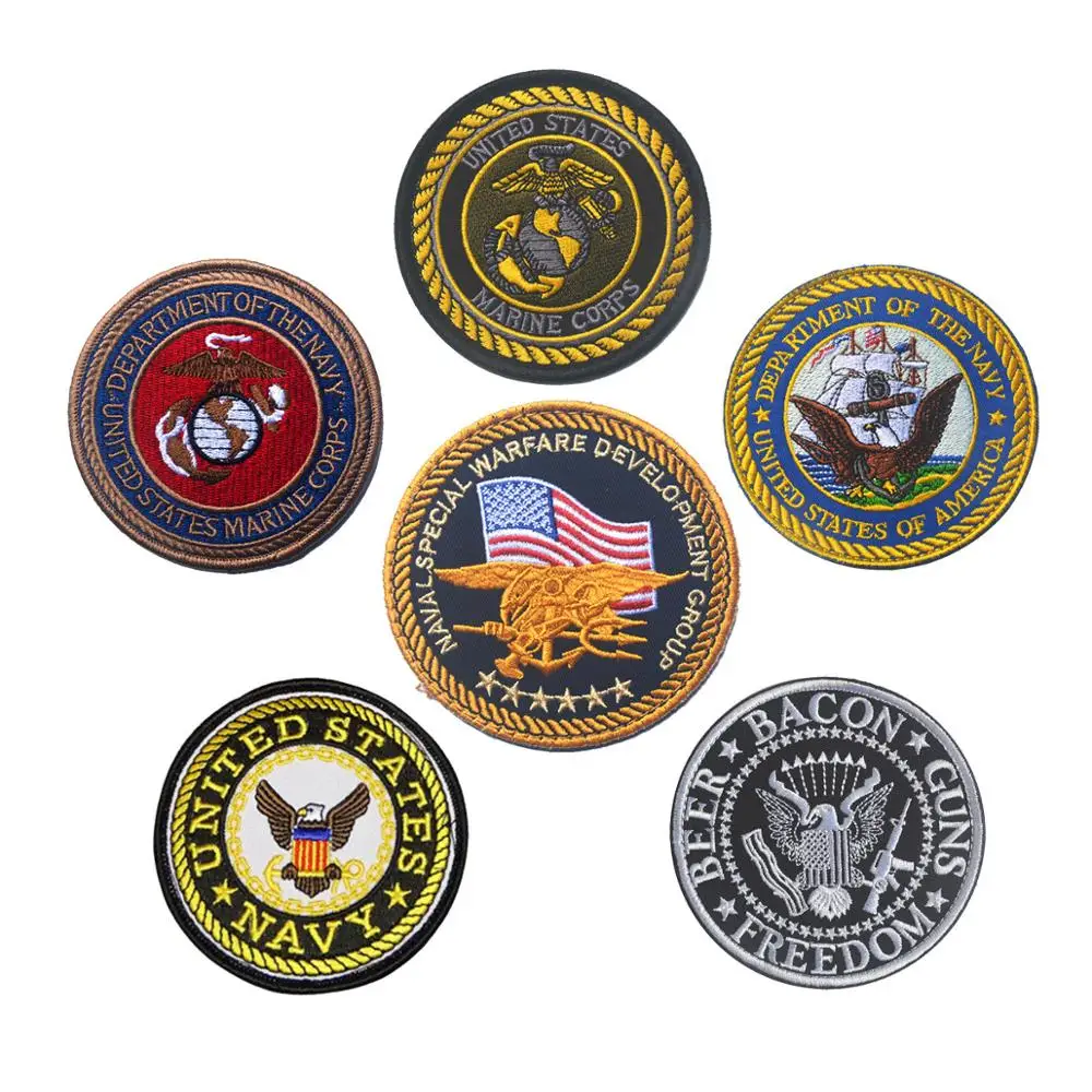 US MARINE CORPS SEMPER FI USMC Patch กรม NAVY SEAL NSWDG DEVGRU ทหาร ...