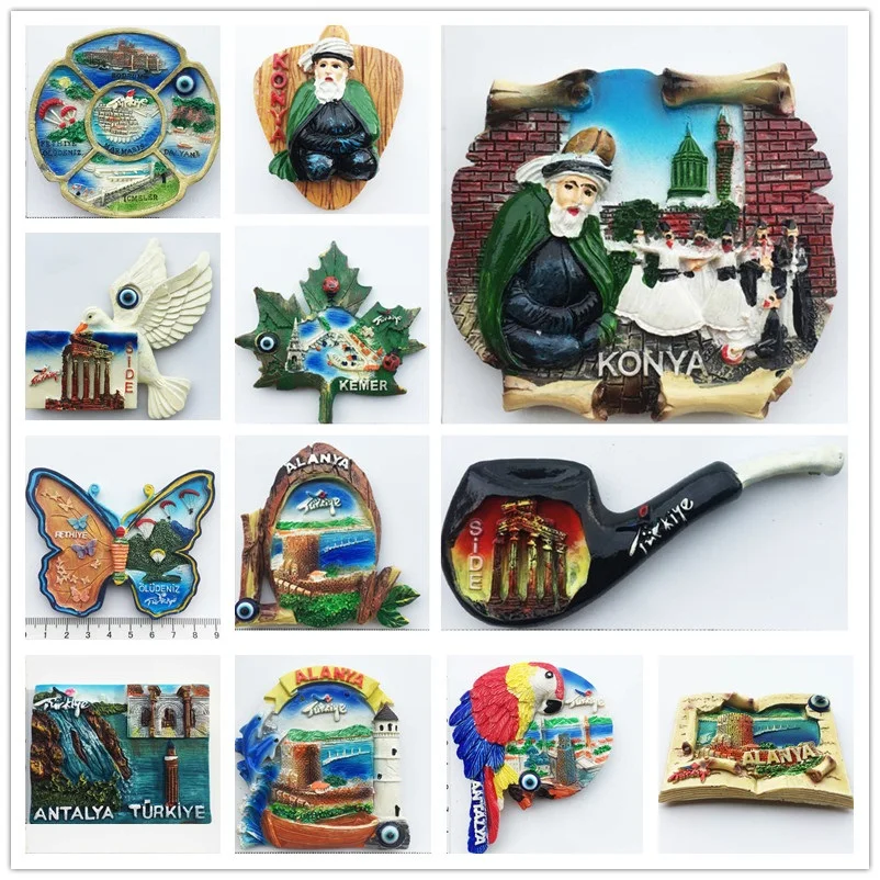 Refrigerator Decoration Articles | Fridge Magnet Turkey Alanya - Etc ...