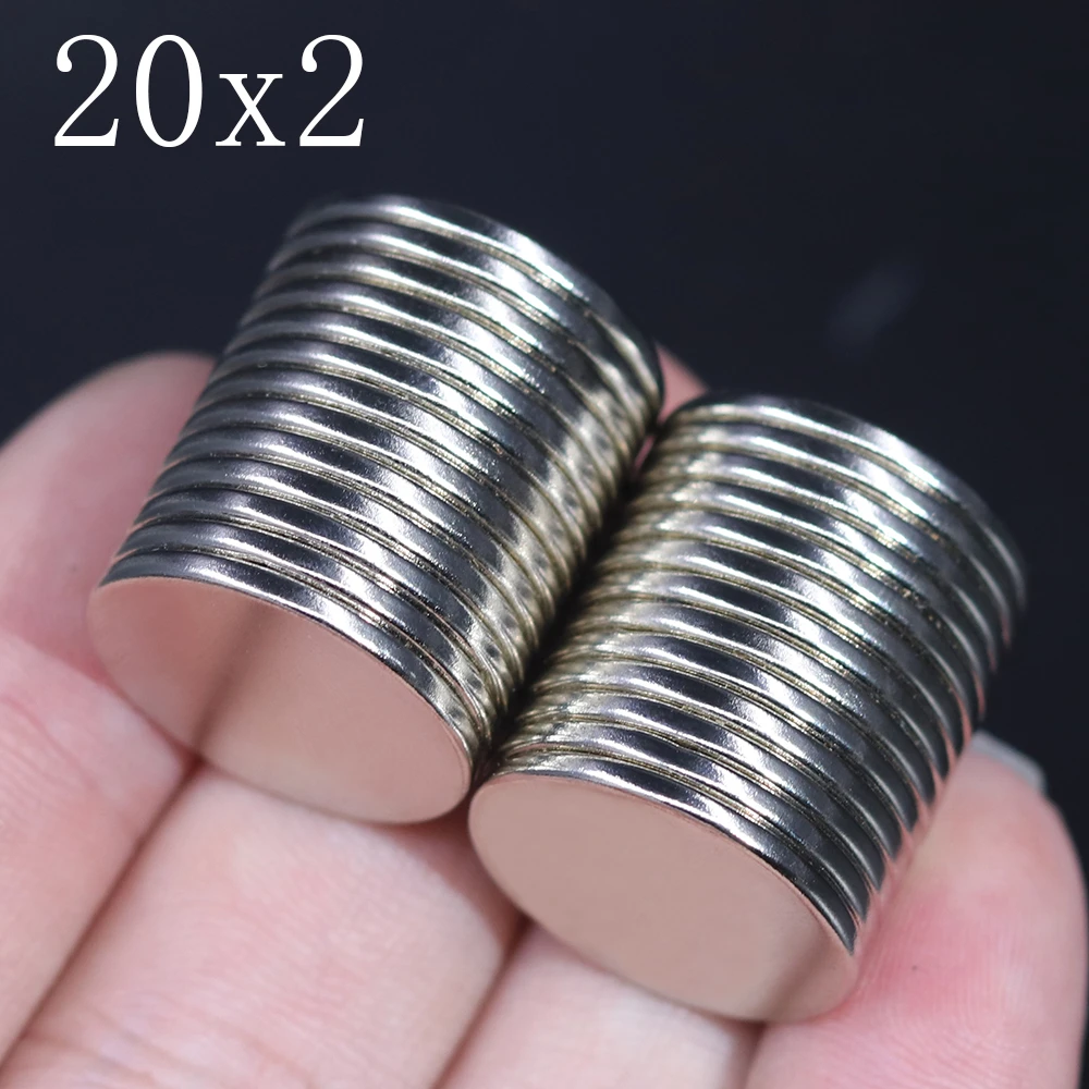 20x2 Neodymium Magnet | 20x10x2 Magnet 10pcs | 100pcs Magnet 20x2 ...